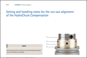 Manuals Clamping Hydraulic clamping technology | MAPAL