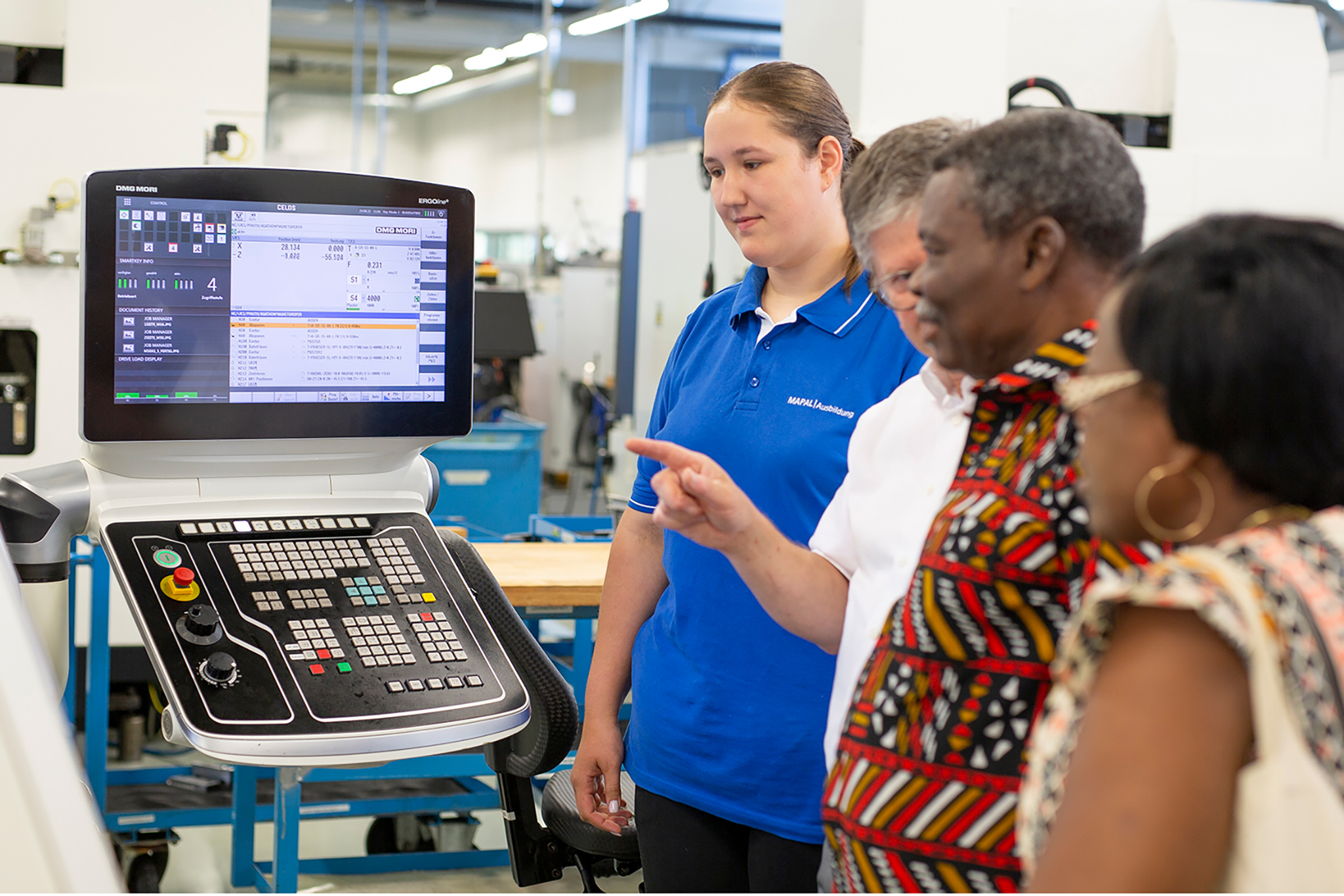 A delegation from “Help for Togo” at the MAPAL HQ’s in Aalen | MAPAL