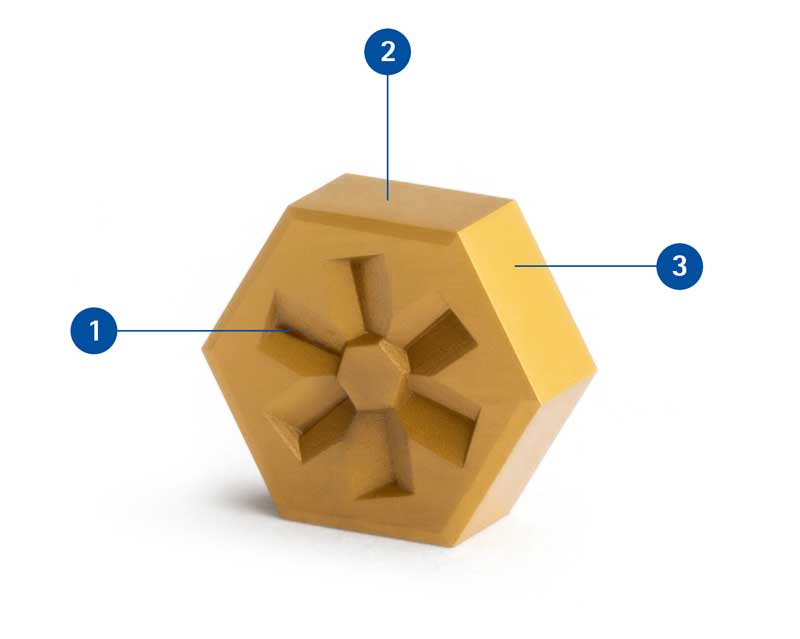 Valve seat machining with HNHX indexable inserts | MAPAL